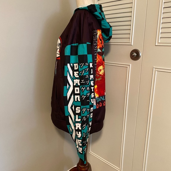 Sweaters | Kamado Tanjiro Demon Slayer Streetwear Zip Hoodie Jacket ...